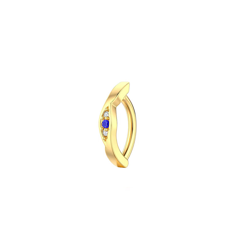 Evil Eye Belly Button Ring Clicker - Dainty By Kate