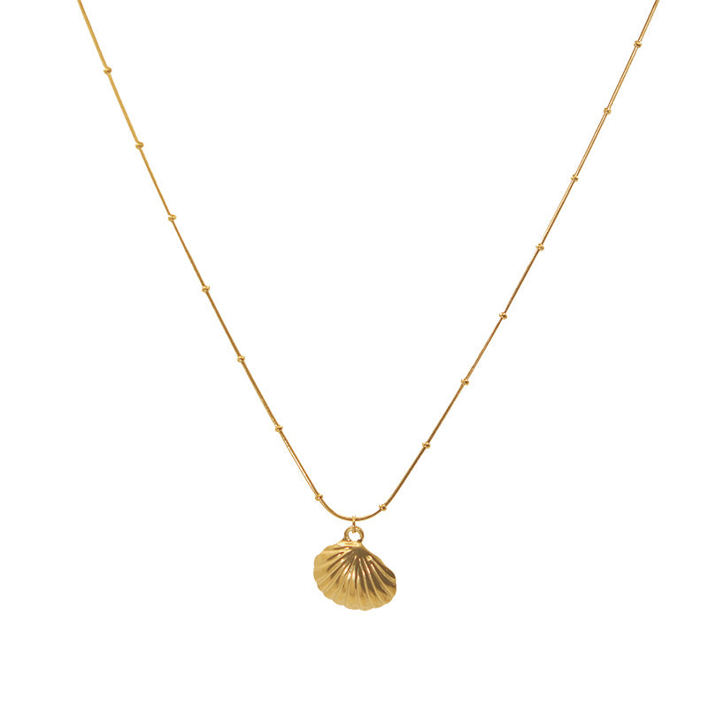 Clam Shell Necklace - Dainty By Kate