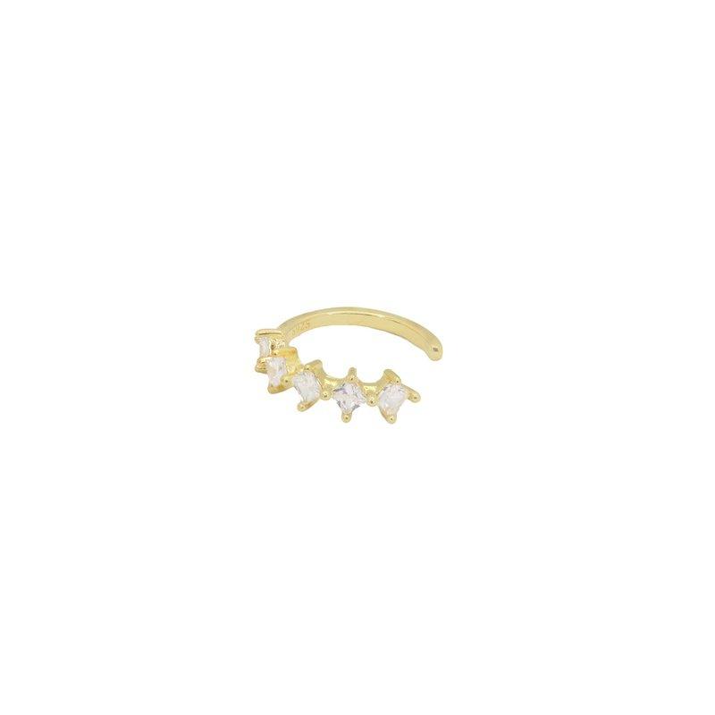 Sanur CZ Ear Cuff - Dainty By Kate